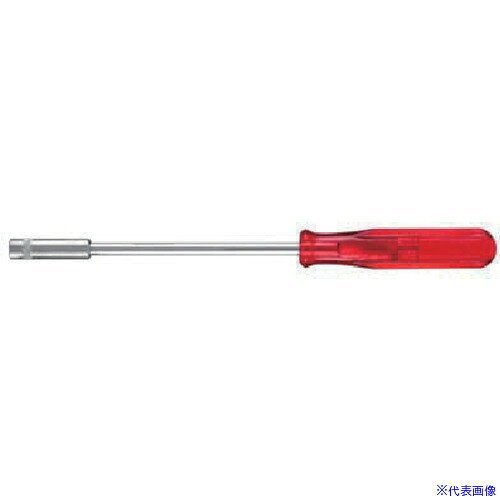 オレンジブック トラスコ中山　TRUSCOENGINEER ナットドライバー 5.0mm 〔品番:DN04〕[ 注番:3687341]特長●グリップ部はプラスチック柄です。●耐摩耗性に優れています。●ニッケルメッキ仕上げです。用途●六角ボル...