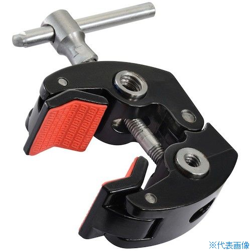 オレンジブック トラスコ中山　TRUSCONOGA 45mmクランプ M6，M8，1/4インチ，3/8インチ内径ねじ穴付 〔品番:CS4550〕[ 注番:3690222]特長●M6、M8、1／4、3／8の4つのねじ穴が付いており、様々な用途...