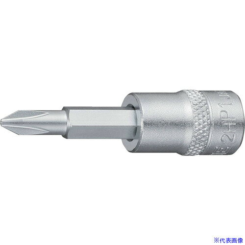 オレンジブック トラスコ中山　TRUSCOTONE ドライバービットソケット (+)No.1 〔品番:2HP1〕[ 注番:3694551]特長●ラチェットハンドルなどに取り付けて使用することにより、マイナスねじ、プラスねじの締め付け、緩めが...