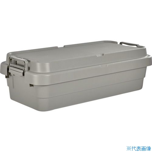 オレンジブック トラスコ中山　TRUSCOTRUSCO トランクカーゴ フラット天板仕様 浅型 40L グレー 〔品番:GYCFL70〕[ 注番:3695135]特長●「上に物を載せたい」「積み重ねたい」のご要望に応えた使いやすさが増したフ...