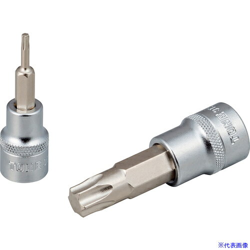 オレンジブック トラスコ中山　TRUSCOTONE トルクスソケット(強力タイプ) T10 〔品番:3TXT10〕[ 注番:3695832]特長●強力タイプのトルクス［［R下］］ソケットです。●早回しに便利なローレット加工仕上げです。仕様●...