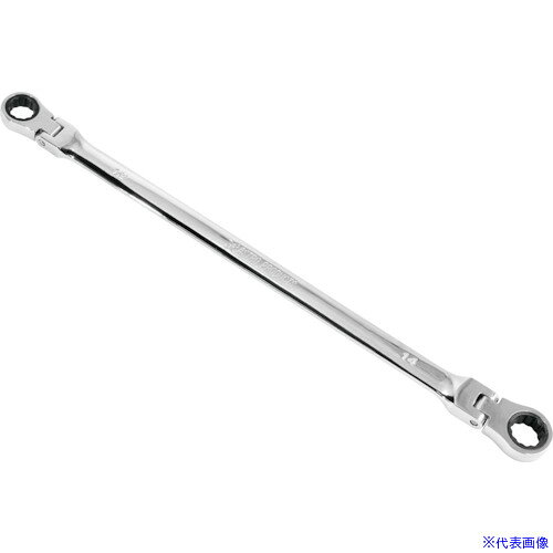 オレンジブック トラスコ中山　TRUSCOアストロプロダクツ 12×14mm ダブルフレックスラチェットレンチ ロング 〔品番:2002000033352〕[ 注番:3696937]特長●・滑らかなギアを搭載したダブルフレックスラチェットレ...
