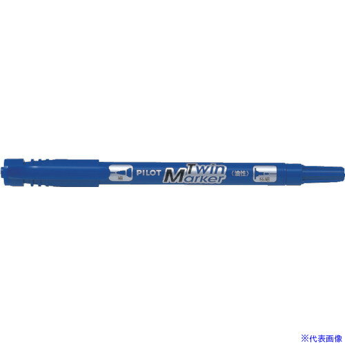 オレンジブック トラスコ中山　TRUSCOPILOT 油性マーカー ツインマーカー 細・極細 ブルー 〔品番:MEF12EUL〕[ 注番:3699804]特長●クラフトテープ、ポリ袋にも濃く発色しピタッと定着する「コイピタインキ」を採用して...