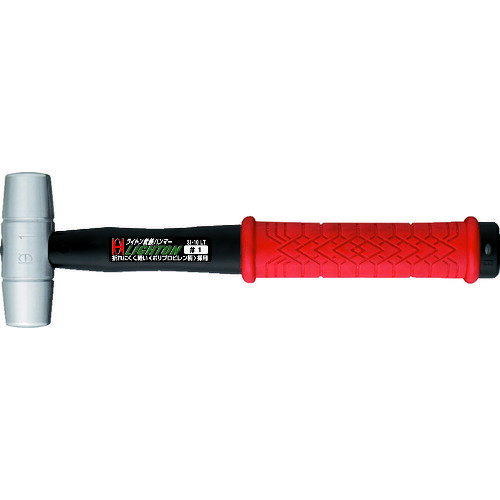 オレンジブック トラスコ中山　TRUSCOOH ライトン軟鉄ハンマー(PP柄) #1 〔品番:SI10LT〕[ 注番:3706249]特長●握りやすいグリップ付の、軽くて折れにくいポリプロピレン柄です。用途●機械の組み立て、微調節作業に。仕...