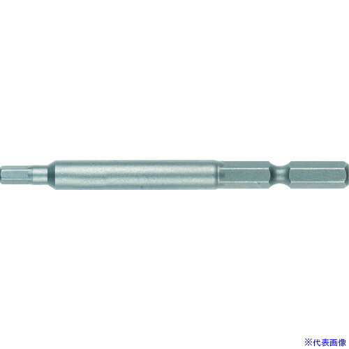 オレンジブック トラスコ中山　TRUSCOVESSEL ドライバービット B34 対辺2X70H シャンク径5mm 〔品番:B34270H〕[ 注番:3712176]特長●電動ドライバーにも使用可能な対辺5mm、六角形状です。●大量ロット生...