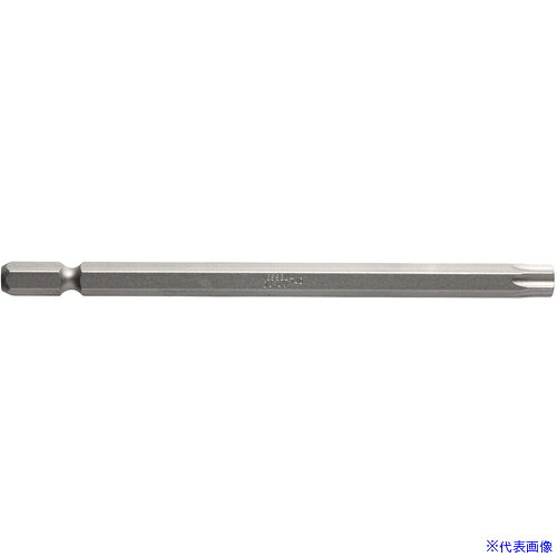 オレンジブック トラスコ中山　TRUSCOVESSEL 片頭ドライバービット トルクスビット VT40×110 〔品番:VT40110〕[ 注番:3715787]特長●自動車関連で多く使われるトルクス［［R下］］ねじ専用ビットです。仕様●刃...