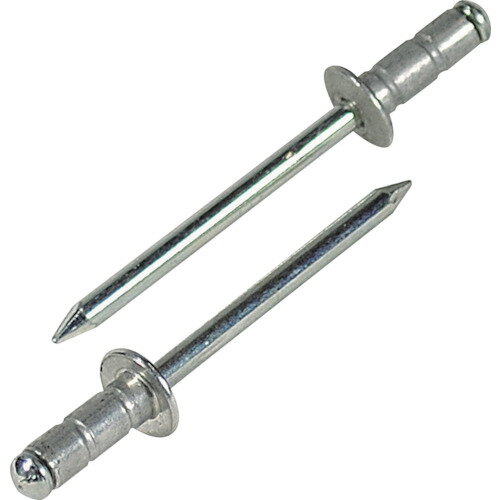 オレンジブック トラスコ中山　TRUSCOロブテックス APリベット(アルミニウム/スティール製) 6−4(150本入) エコBOX 〔品番:AP64EB〕[ 注番:3720098]特長●APリベットは適正かしめ板厚の範囲が広く、一種類で広...