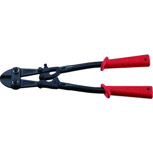 オレンジブック トラスコ中山　TRUSCOロブテックス ボルトクリッパー 450mm 〔品番:EBC450〕[ 注番:3721108]特長●グリップはツバ付で手にしっかりフィット、力が確実に伝わり強力にカットします。●環境に優しい脱塩ビの素...