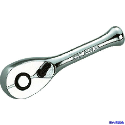 オレンジブック トラスコ中山　TRUSCOKTC 6.3sq.ショートラチェットハンドル 歯数36枚 差込角6.35mm 全長80mm 〔品番:BR2S〕[ 注番:3733211]特長●ショートタイプです。狭い場所での作業に最適です。●ユニ...