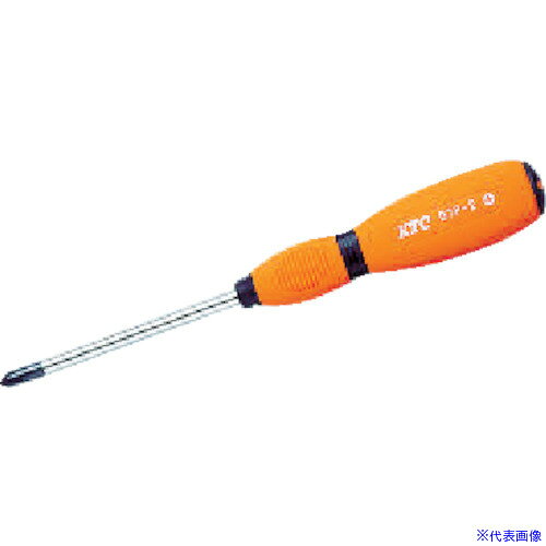 オレンジブック トラスコ中山　TRUSCOKTC ソフトドライバ クロスNo.3 全長285mm 〔品番:D7P3〕[ 注番:3733955]特長●グリップは軽く、ベタつき感がなく環境にやさしいエラストマー樹脂を採用しています。●軸は丸軸で...