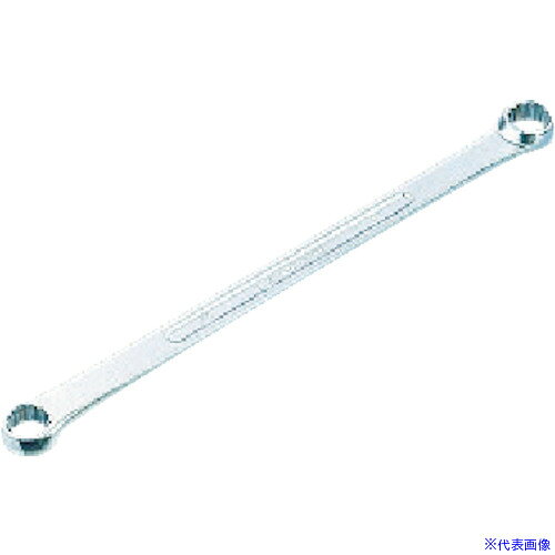 オレンジブック トラスコ中山　TRUSCOKTC 超ロングストレートめがねレンチ 対辺寸法13×15mm 全長356mm 〔品番:M16013X15〕[ 注番:3736032]特長●超ロングタイプなので、奥まった場所や大きなトルクが必要な作...