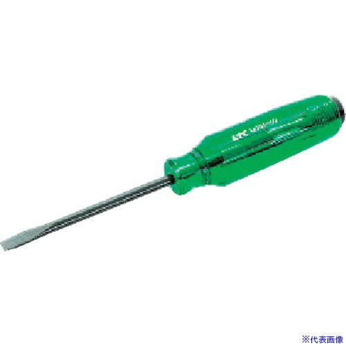 オレンジブック トラスコ中山　TRUSCOKTC 樹脂柄ドライバ マイナス貫通タイプ 刃先8マイナス 全長265mm 〔品番:MDD1150〕[ 注番:3736199]特長●硬くて耐久性があり汚れが付きにくい、樹脂グリップです。●軸は丸軸で...