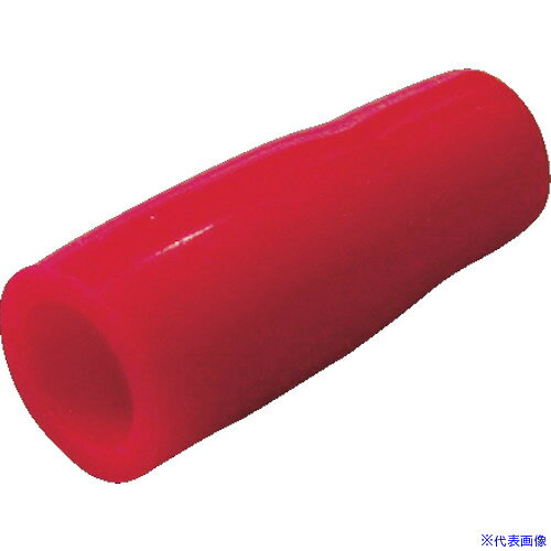 オレンジブック トラスコ中山　TRUSCOニチフ 絶縁キャップ(100個入)赤 内寸3.3 〔品番:TIC1.25RED〕[ 注番:3756238]特長●絶縁体の色は7色を用意しております。●RoHS指令適合製品です。用途●裸圧着端子の絶縁...