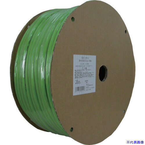 オレンジブック トラスコ中山　TRUSCOチヨダ DHブレードホース 8mm/100m 〔品番:DH8100〕[ 注番:3761584]特長●軟質ポリウレタンを採用したポリウレタンホースです。●ホース表面に縦縞加工を施し、ホース接地を少なく...
