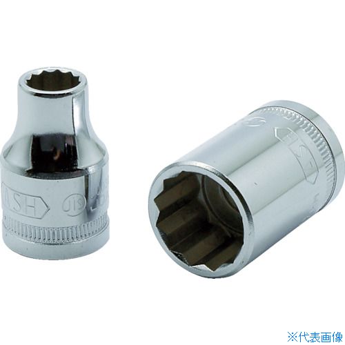 オレンジブック トラスコ中山　TRUSCOASH 12角ソケット12.7□×18mm 〔品番:VS4180〕[ 注番:3767442]特長●12角のソケット形状になっており6角の形状よりボルトおよびナットに対して容易に差込むことができます。...