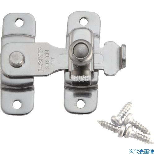 オレンジブック トラスコ中山　TRUSCOSUGATSUNE (140059073)BLL−45ステンレス鋼製 打掛 〔品番:BLL45〕[ 注番:3769666]特長●ばねの力で掛け金部を押さえるため、振動などで掛け金が外れるのを防止しま...