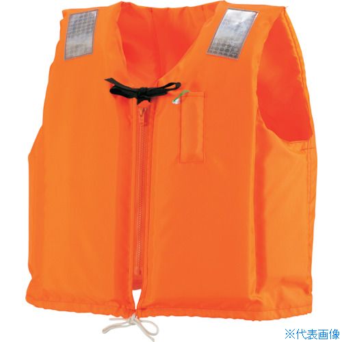 オレンジブック トラスコ中山　TRUSCOOCEANLIFE 小型船舶用ライフジャケット オレンジ TYPE A 〔品番:C2OR〕[ 注番:3776539]特長●固型浮力材入りのスタンダードタイプです。●熱で裁断していた浮力材の加工をトム...