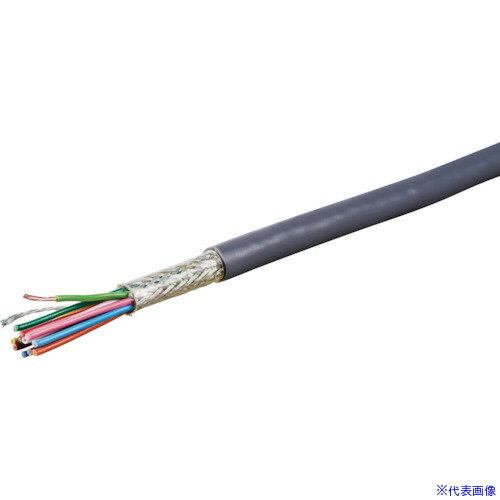 オレンジブック トラスコ中山　TRUSCOオーナンバ 編組シールド付き軽装用ケーブル 30m 〔品番:ONB6X0.75SQ30〕[ 注番:3784366]特長●編組シールドを施していますので、放射ノイズや外部からのノイズの影響に対して高い...