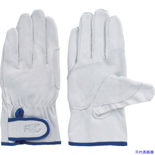 オレンジブック トラスコ中山　TRUSCO富士グローブ 牛本革手袋 F−804 白LL 〔品番:5827〕[ 注番:3787311]特長●牛本革で引き裂き強度に優れ、手になじみます。●手のひら部が二重当です。●袖口マジック式で手首にフィット...