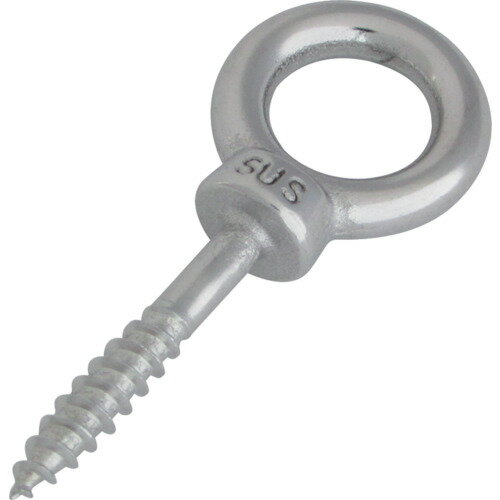 オレンジブック トラスコ中山　TRUSCO水本 ステンレス アイスクリュー 内径8.5mm 使用荷重0.15kN 〔品番:B1139〕[ 注番:3788156]特長●直接木製の壁面などにねじ込めます。用途●木製の壁面・床面・柱などに設置し、...