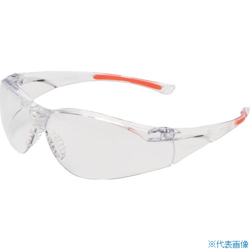 オレンジブック トラスコ中山　TRUSCOUnivet 二眼型保護メガネ 513 〔品番:513.02.00.00〕[ 注番:3800773]特長●ノーズパットはすべりにくいラバー素材です。●眉毛まで覆えるレンズ形状です。仕様●レンズ色：ク...