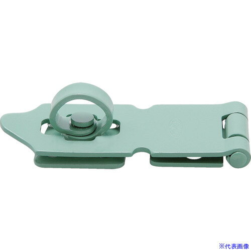 オレンジブック トラスコ中山　TRUSCOSTRONG 塗りストロング掛金115mm 〔品番:NKASPGR115〕[ 注番:3801756]特長●多彩なサイズと強固な作りの掛金です。用途●各種の扉、ロッカー、道具箱など。仕様●色：グリーン...