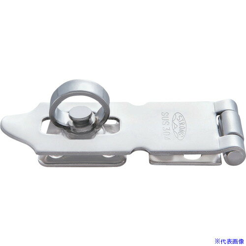 オレンジブック トラスコ中山　TRUSCOSTRONG ステンレス ストロング掛金35mm 〔品番:NKASU0035〕[ 注番:3801861]特長●多彩なサイズと強固な作りの掛金です。用途●各種の扉、ロッカー、道具箱など。仕様●色：シル...