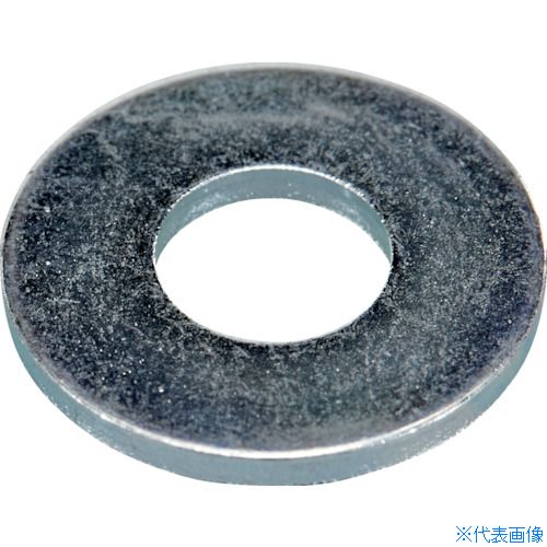 オレンジブック トラスコ中山　TRUSCOTRUSCO 平ワッシャー JIS ユニクロ 13.5×32×3.2 10本入 少量パック 〔品番:Y8150112〕[ 注番:3807332]特長●寸法はJISB1256-1963に準ずる平座金で...
