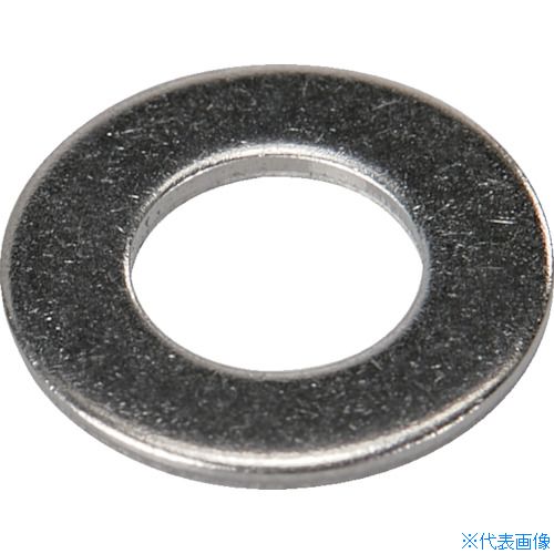 オレンジブック トラスコ中山　TRUSCOTRUSCO 平ワッシャー JIS ステンレス M5 5.5×12×0.8 50本入 少量パック 〔品番:Y8170005〕[ 注番:3807388]特長●寸法はJISB1256-1963に準ずる平...