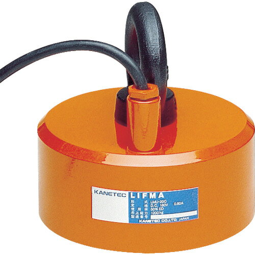 オレンジブック トラスコ中山　TRUSCOKANETEC 小型電磁リフマ 〔品番:LMU15D〕[ 注番:3808424]特長●着脱操作を遠隔より電気的に制御できます。●小型にもかかわらず強力電磁石です。●小形にもかかわらず強力な電磁石です...