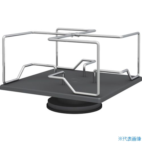 オレンジブック トラスコ中山　TRUSCOTRUSCO 回転式卓上スタンド 〔品番:BS4229〕[ 注番:3808534]特長●回転式の卓上スタンドです。用途●卓上のカタログやファイルの収納として。仕様●色：サテンブラック●幅(mm)：4...