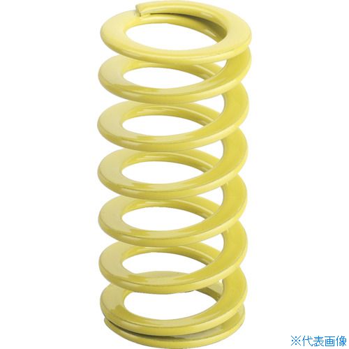 オレンジブック トラスコ中山　TRUSCOTRUSCO 金型用ばね コイルスプリング 超々たわみ用 外径20.5mm 自由長75mm 〔品番:TSSWY20.575〕[ 注番:3811645]特長●取付スペースや荷重、使用回数を考慮できる豊...