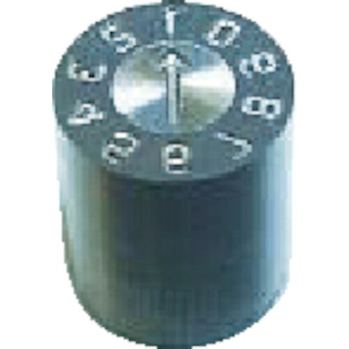 オレンジブック トラスコ中山　TRUSCO浦谷 金型デートマークOP型 D1型 外径16mm 〔品番:OPD116〕[ 注番:3819019]特長●OP型プラスチック金型専用・成型品のロット管理に最適です。●プラ型に埋め込むための商品です。...