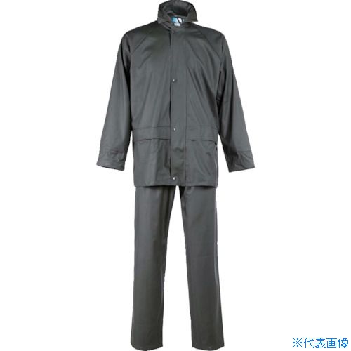 オレンジブック トラスコ中山　TRUSCONORTHWAYS 【売切廃番】レインスーツ “グッピー” Sサイズ 〔品番:9227S〕[ 注番:3819917]特長●厚手で丈夫なプロ仕様のレインウェアです。●フードは折り畳んで収納可能です。●...