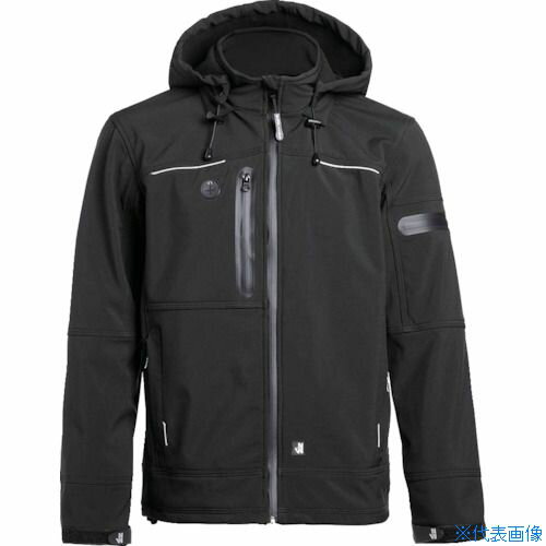 オレンジブック トラスコ中山　TRUSCONORTHWAYS 【売切廃番】ワークジャケット “フローレス” ブラック Sサイズ 〔品番:1133BLS〕[ 注番:3819956]特長●フレンチデザインのファッショナブルなワークウェアです。●...