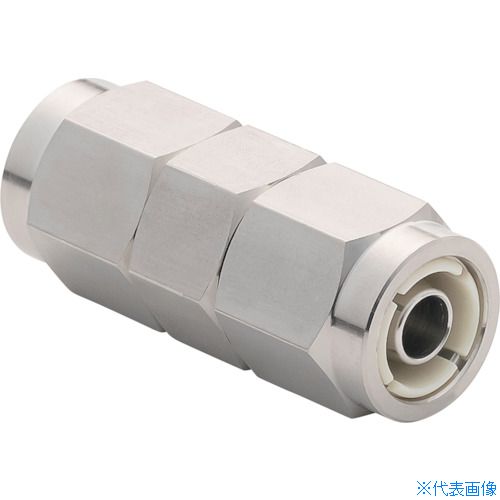 オレンジブック トラスコ中山　TRUSCO潤工社 ステンレス継手 U2Sシリーズ ユニオン 6×4mm 〔品番:U0640US2〕[ 注番:3824352]特長●ポリウレタンチューブや THV チューブ等の柔軟チューブ対応のステンレス継手で...