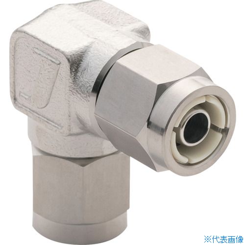 オレンジブック トラスコ中山　TRUSCO潤工社 ステンレス継手 U2Sシリーズ ユニオンエルボ 4×2.5mm 〔品番:LU0425US2〕[ 注番:3824361]特長●ポリウレタンチューブや THV チューブ等の柔軟チューブ対応のステ...