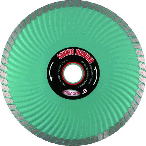 オレンジブック トラスコ中山　TRUSCO三京 SDカッター8X 203X25.4 〔品番:SDRX8〕[ 注番:3825027]特長●各種建材をオールマイティーに切断できます。●リム型刃先の耐久性、波型基板の空冷作用を併せ持ちます。用途●...