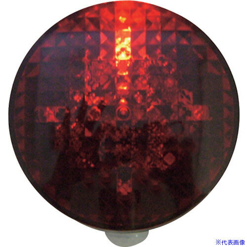 オレンジブック トラスコ中山　TRUSCOREVEX パトピカ 2 レッド SLR85R 〔品番:SLR85R〕[ 注番:3828960]特長●人を感知すると15秒間点滅します（人が前にいると回転し続けます）。●暗い時だけ点灯するモードと、...