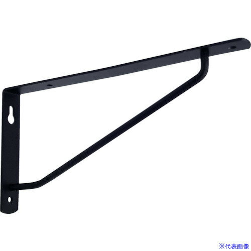 オレンジブック トラスコ中山　TRUSCOK.G.Y カラーアーム棚受 180×90 黒 〔品番:AAB180〕[ 注番:3831786]特長●「ダルマ穴」型のビス穴を採用で狭いスペースや高所など、 取り付けが難しいと思われるところビスの取...