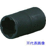 オレンジブック トラスコ中山　TRUSCOKTC 9.5sq.ツイストソケット 8mm 〔品番:B3TW08〕[ 注番:3833844]特長●角が取れて丸くなってしまったボルトやスタッドボルトなどを緩める工具です。●ツイスト形状の歯が損傷し...