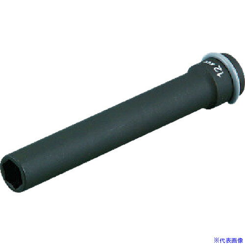 オレンジブック トラスコ中山　TRUSCOKTC 9.5sq.インパクトレンチ用ロングソケット ピン・リング付 10mm 〔品番:BP3LL10TP〕[ 注番:3835316]特長●薄肉タイプです。●AMBACシステム採用で、使用時のピン飛...