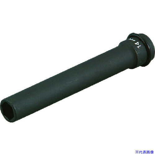 オレンジブック トラスコ中山　TRUSCOKTC 12.7sq.インパクトレンチ用ロングソケット ピン・リング付14mm 〔品番:BP4LL14TP〕[ 注番:3835448]特長●薄肉タイプです。●AMBACシステム採用で、使用時のピン飛...