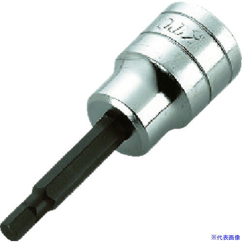 オレンジブック トラスコ中山　TRUSCOKTC 12.7sq.ヘキサゴンビットソケット3/16inch 〔品番:BT4316〕[ 注番:3836690]特長●ビット部は差込式で、交換が可能です。●スタンダードタイプです。●差込角側は応力の...