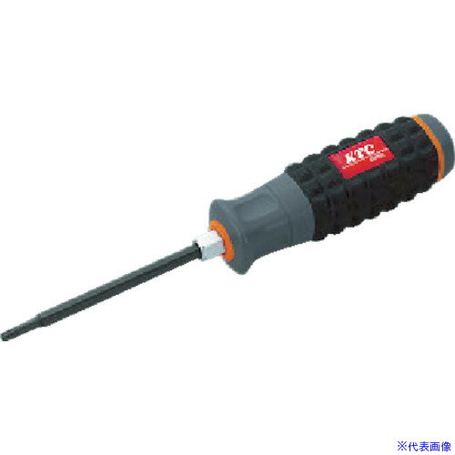 オレンジブック トラスコ中山　TRUSCOKTC 樹脂柄T型トルクスドライバT8 〔品番:D1TT8〕[ 注番:3837467]特長●軸の根元についた六角形状で、スパナなどを掛けて回すことができます。●グリップエンドのサイズ表示で先端形状の...