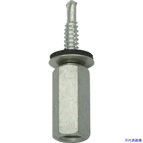 オレンジブック トラスコ中山　TRUSCODAIDOHANT ドリルハンガー (C型鋼・H型鋼 [3.2mmまで]) (呼び)M6.3×(長さ)27mm 〔品番:10177049〕[ 注番:3838135]特長●W3／8(3分)のナットが固...