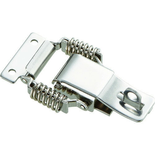 オレンジブック トラスコ中山　TRUSCOTRUSCO パッチン錠 鍵穴付バネタイプ ステンレス 2個入 〔品番:P31HSUS〕[ 注番:3840026]特長●ステンレス製で耐食性に優れています。仕様●本体取付穴寸法(mm)：3.2●受け...