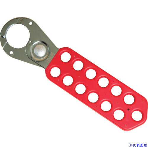 オレンジブック トラスコ中山　TRUSCOIFAM ロックアウト用マルチシャックルハスプ 〔品番:090155〕[ 注番:3855556]特長●13個の南京錠でロックアウトすることが可能です。●本体は非導電性の素材でコーティグされており電気...