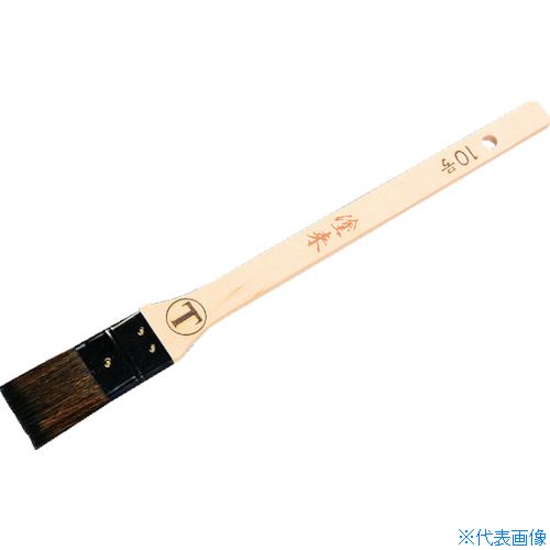 オレンジブック トラスコ中山　TRUSCO大塚 水性用刷毛 塗来 目地刷毛 平 黒 10号 〔品番:1050120010〕[ 注番:3857646]特長●ウエーブ繊維を採用しています。●化学繊維に特殊なウェーブをかける新技術により、繊維の隙...