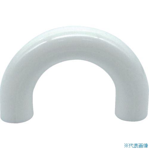 オレンジブック トラスコ中山　TRUSCOTRUSCO 丸棒取手 PS樹脂 白 全長45mm 全高28mm ピッチ35mm 下穴深さ15 (B1トラスタッピンねじ4×30 2本付) 〔品番:MAPS35W〕[ 注番:3865511]特長●汎...